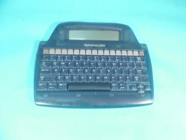 2 AlphaSmart 3000 Portable Laptop Keyboard Word Processor BM for sale ...