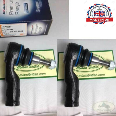LAND ROVER STEERING TIE ROD END PAIR SET LR3 05-09 QJB500010 LR010671 ...