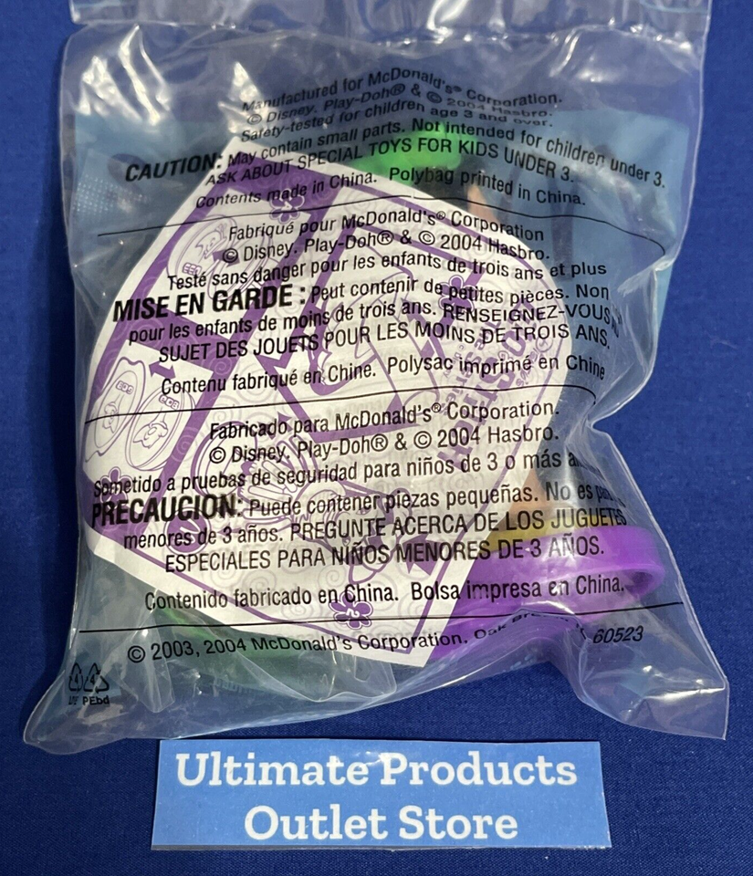 McDonalds®️ Disney Lilo and Stitch #2 Happy Meal Toy Lilo with Play Doh ...