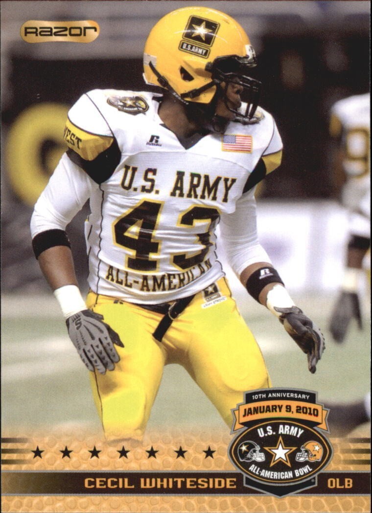 2010 Razor Army All-American Bowl #23 Cecil Whiteside | eBay