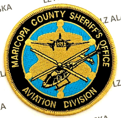 MARICOPA COUNTY SHERIFF'S OFFICE AVIATION DIVISION PATCH (PD2) ARIZONA ...