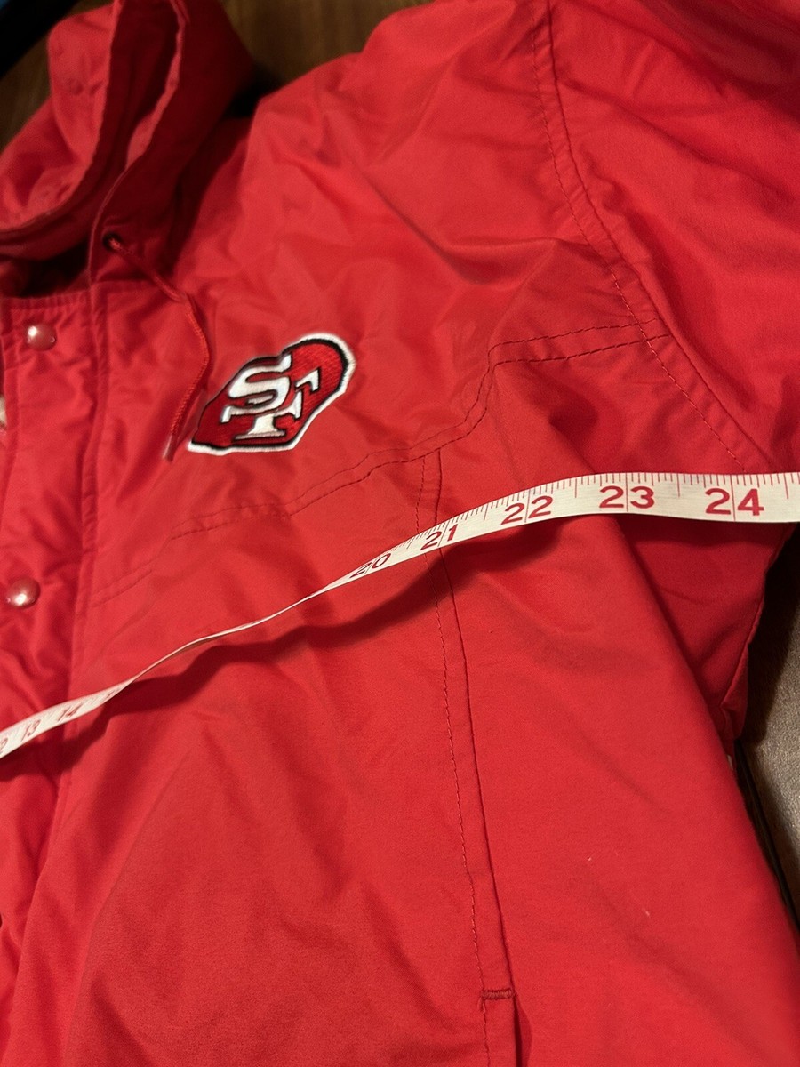 Vintage San Francisco 49ers Starter Jacket Mens Medium Red Vintage San Francisco 49ers Starter Jacket Mens Medium Red
