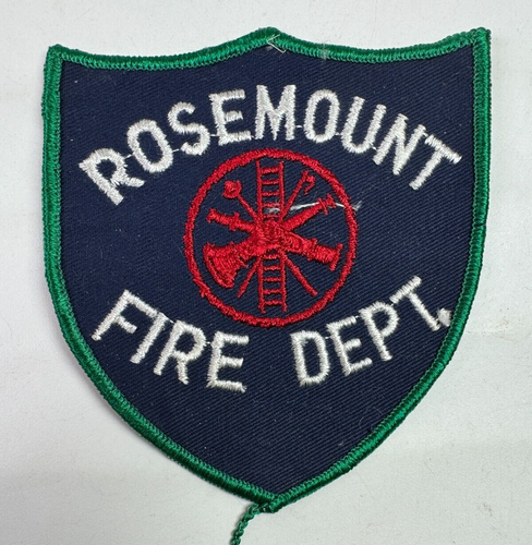 Rosemount Fire Minnesota MN Patch L9 | eBay