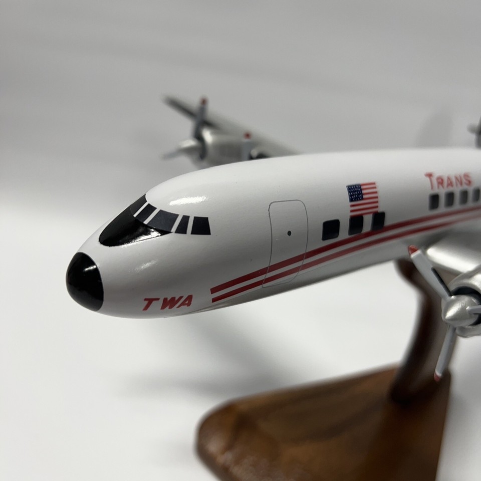 Lockheed L-1049 TWA Super Constellation Airplane 1952 HIGH DETAIL Desk ...