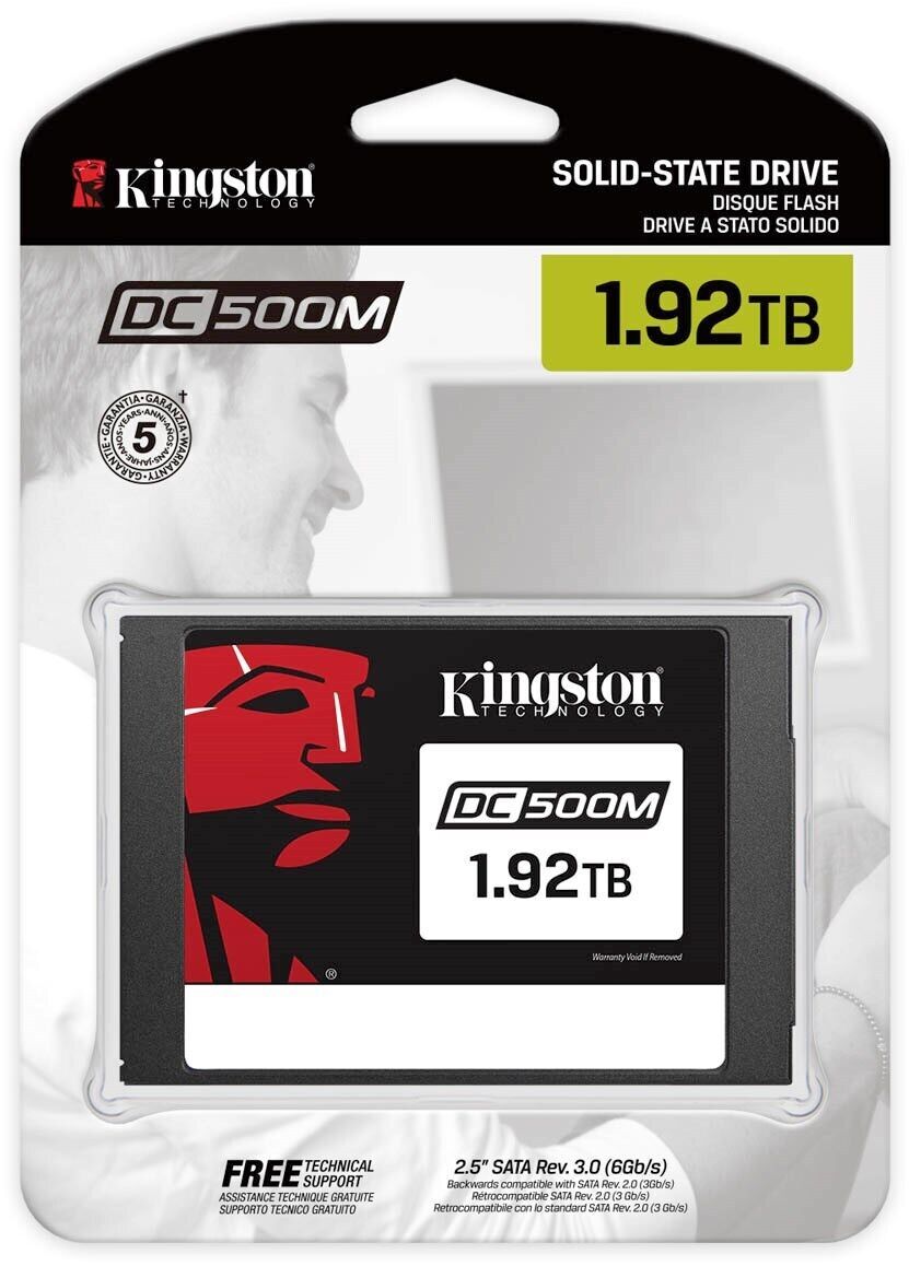 Kingston DC500M 1.92TB SATA III Internal SSD (SEDC500M/1920G) for sale ...