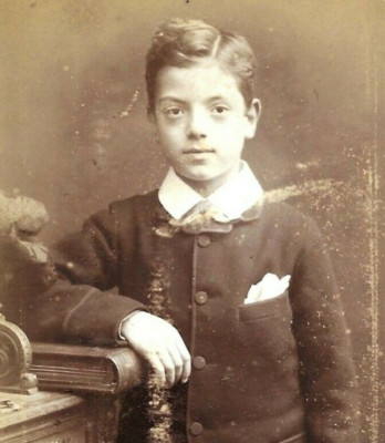 Victorian CDV Photo Handsome Young Boy Child H.T Reed Studio West ...