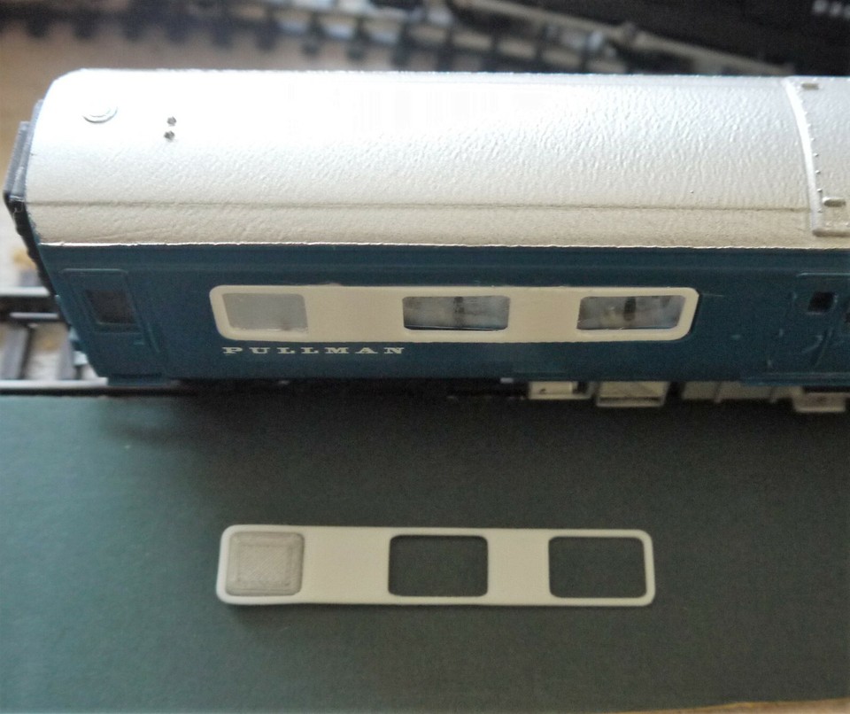Triang Blue Pullman Midland Pwr car Conversion Inserts Pair 3D PRT ...