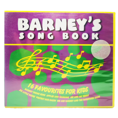 Barney's Song Book - 16 Favourites for Kids *NEW Sealed* Music Album CD ...