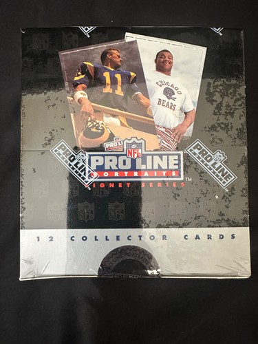 1991 NFL Pro Line Potraits Unopened Sealed Box | eBay