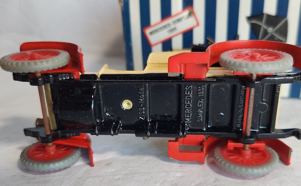 ZISS-MODELL VINTAGE DIECAST CAR 1901 MERCEDES SIMPLEX PHAETON IOB ...