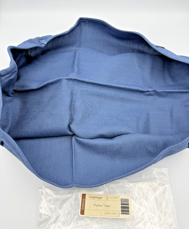 Longaberger Paper Tray Basket FABRIC LINER ONLY You Choose Pattern NEW ...