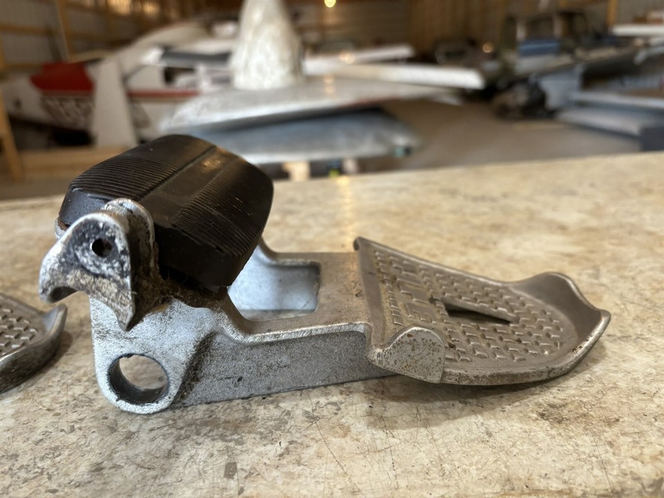 1965 Piper Cherokee PA-28 180 140 Pilot Side Rudder Pedals 63418 | eBay