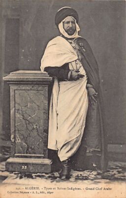 Algérie - Grand Chef Arabe - Ed. E.L. Collection Régence 242 | eBay