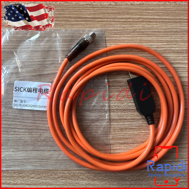 USB Configuration Sensor Cable 4-Pin For SICK DSL-8U04G02M025KM1 ...