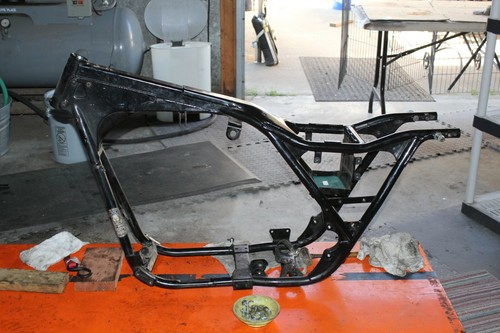Harley FXR frame 1986 FXRD OEM ORIGINAL FXRT FXRP FXLR FXRS FXRC WOW ...