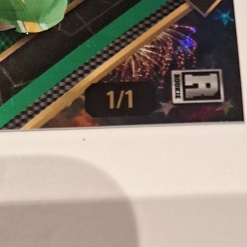 2024 Wild Card Auto Mania Diamond Rainbow Firework #BI Bucky Irving Rc ...