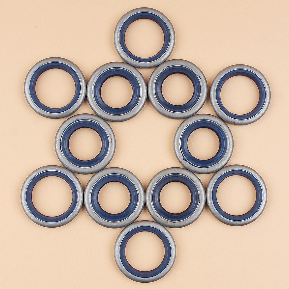 6Pair Crank Oil Seal Kit Fit Jonsered CS 2063 2065 2071 2163 2165 2171 ...