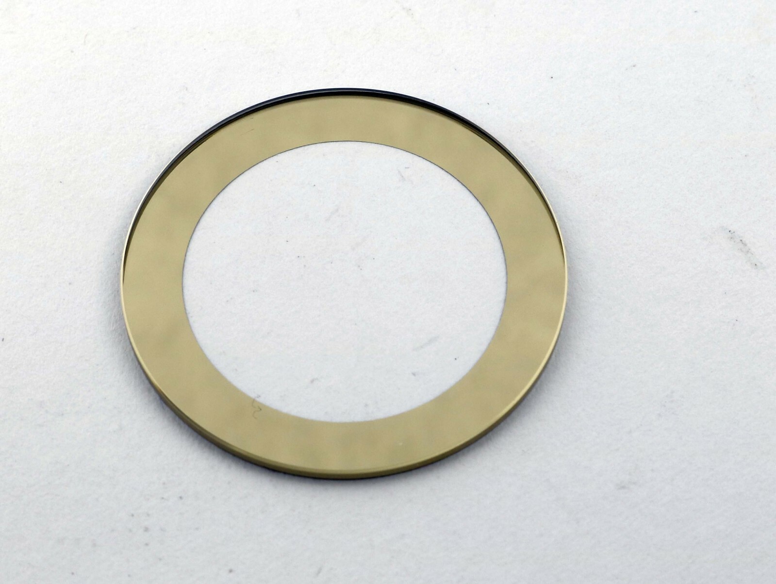 MINERAL GLASS FIT MOVADO* BOLD WATCH CASE 01.3.34.6026 GOLD TRIM 38.0 x ...
