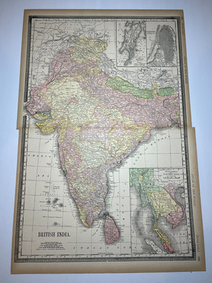Pre-1900 - Map Of British India
