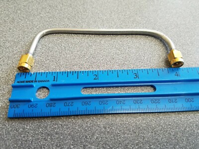 RF Semi Rigid Micro-Coax UT-141-SA-AL-TP-M17 , SMA Male connectors, 5 ...