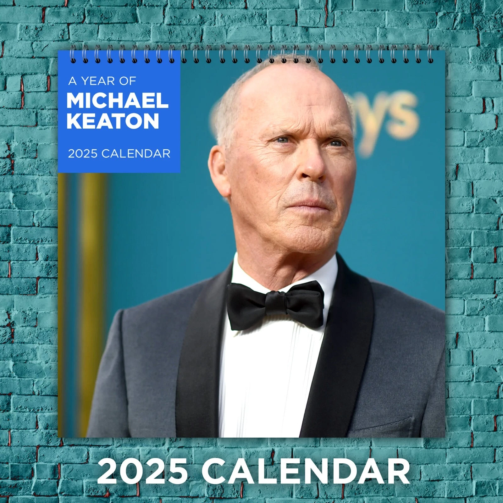 Michael Keaton 2025 Wall Calendar, 12-Month Actor Collection | ID ...