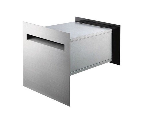Sandleford 290mm Vista Rear Open Brick Insert Letterbox Suits A4 Mails ...