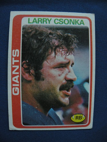 1978 Topps #25 Larry Csonka Giants card $1 S&H NFL football | eBay