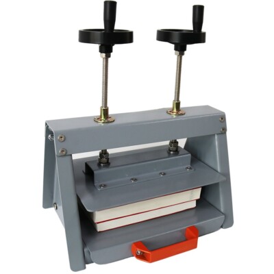 Manual Steel Bookbinding Press Screw Press Flatten Machine Double ...