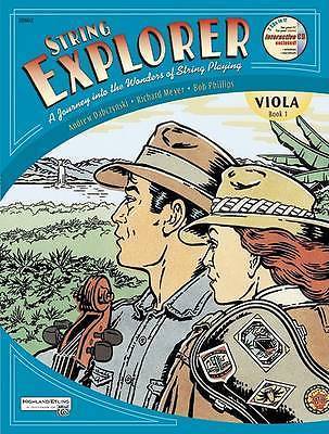String Explorer, Bk 1 : Viola, Book and Online Audio/Software by Andrew ...