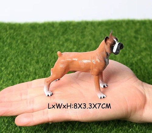 Boxer Dog Animal Toy PVC Action Figure Kids Toys Party Gifts | eBay