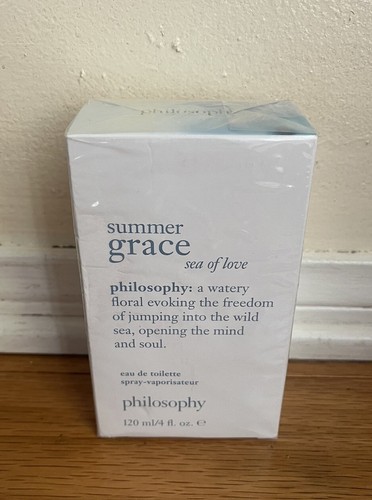 SEALED Summer Grace 4oz Philosophy Eau de Toilette | eBay