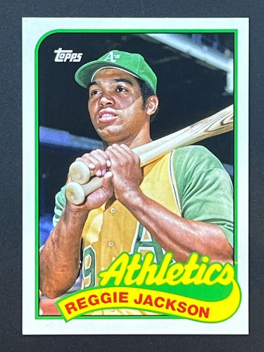 REGGIE JACKSON / MARK MCGWIRE 2023 Topps Archives 1989 Doubleheaders ...
