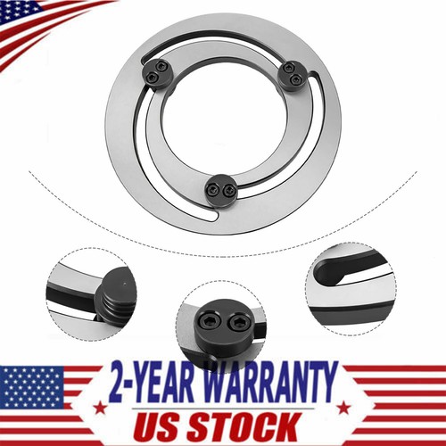 8" Steel Jaw Boring Ring CNC Lathe Chuck Soft Top Jaws Repair Claw ...