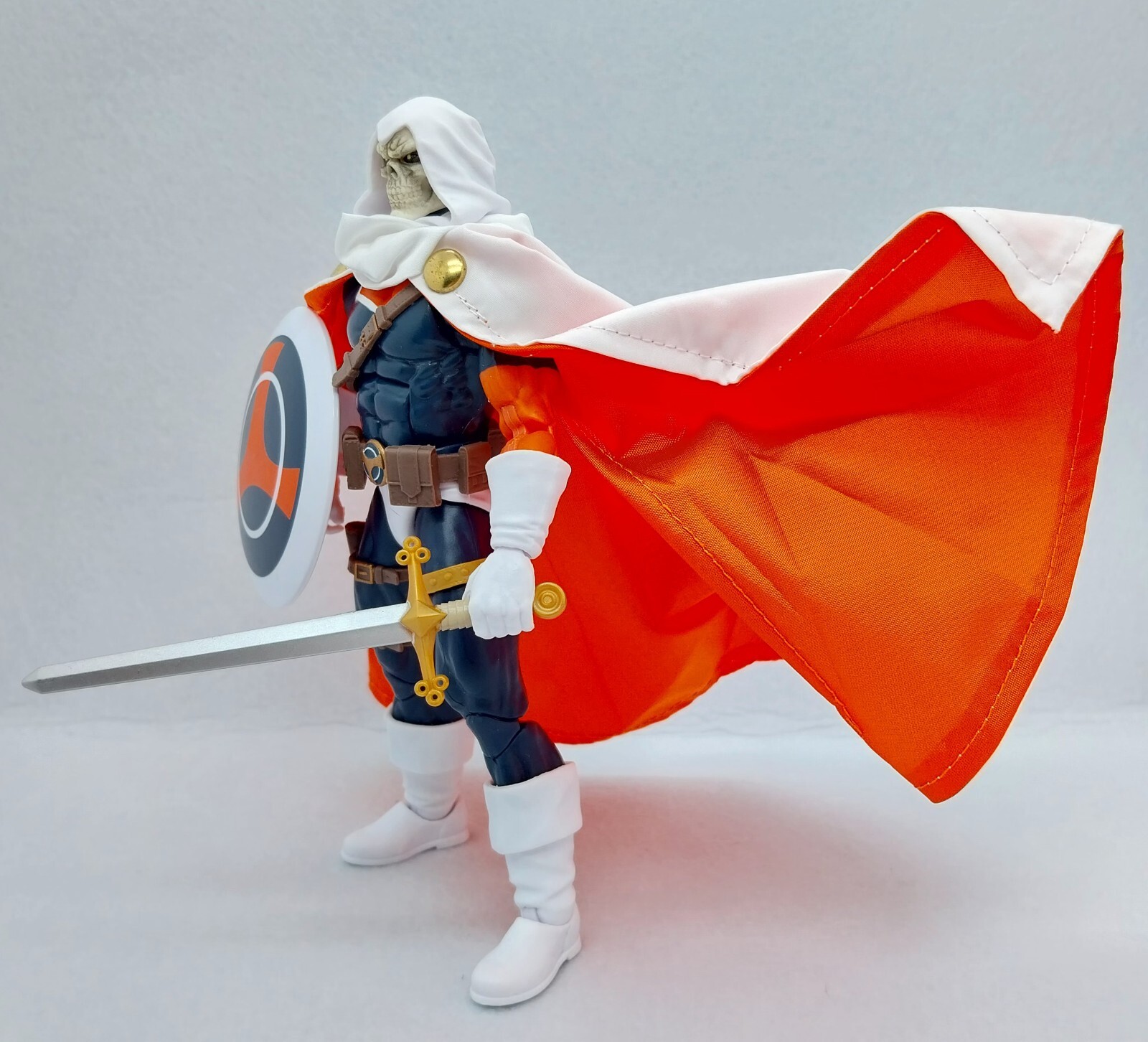Marvel Legends The Cabal Taskmaster Dedicated Orange & White Wire Cape ...