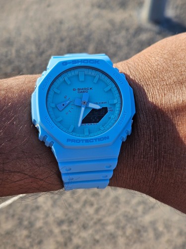 "Modified G-Shock GA-2100 – Custom Rubber Band Watch" | eBay