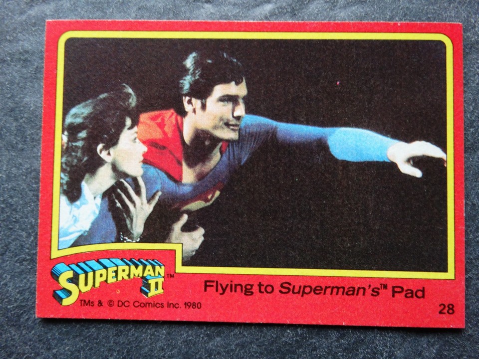 1980 Topps Superman II 2 Movie Trading Card Complete Your Set U You ...
