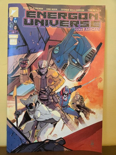 2025 SD Comic Con Exclusive Panel Energon Universe Ash Can Comic | eBay