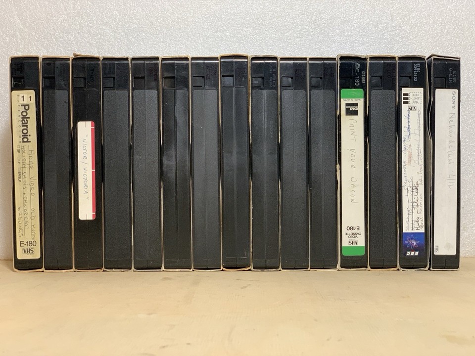 JOB LOT Of 15 Blank Recordable VHS Video Cassette Tapes Bundle | eBay UK