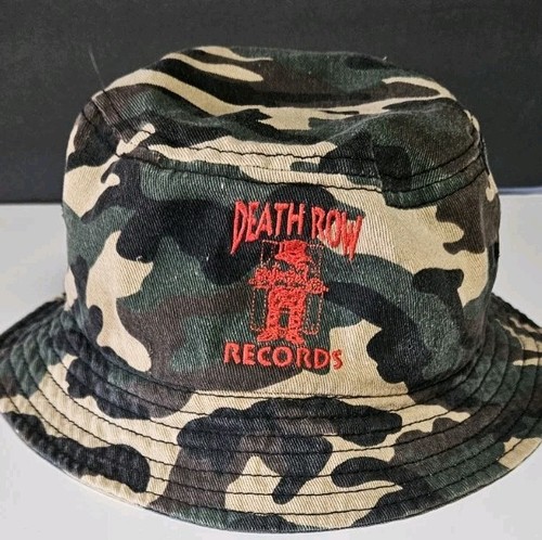Death Row Records Camo Bucket Hat Fits Upto 7 3/4. | eBay