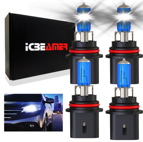 x2 9004 HB1 DOT Xenon White 12V 100/80W Direct Plugin Replace Light ...