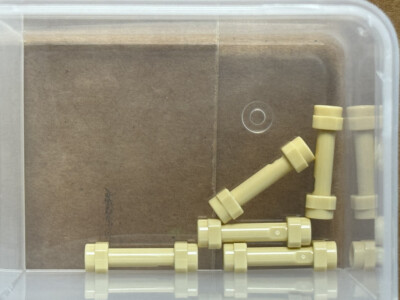 LEGO Parts - Tan Minifigure, Weapon Hilt Smooth Extended - No 66909 ...