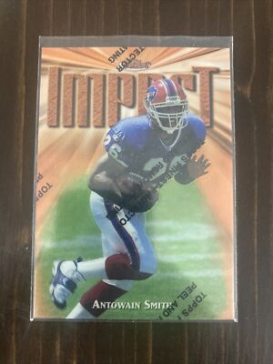 1997 Topps Finest RC #242 Antowain Smith Rookie Buffalo Bills | eBay