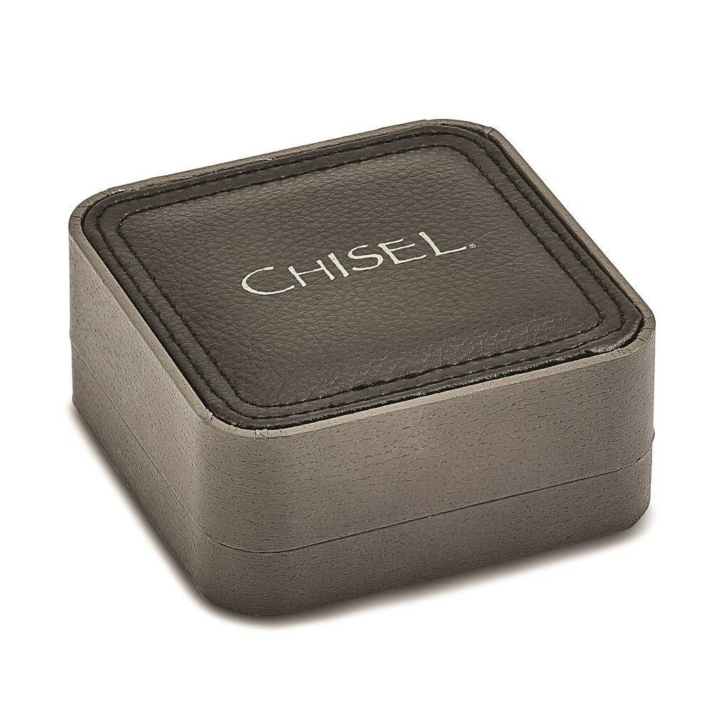 Stainless Steel Brushed & Grooved Key Chain | eBay