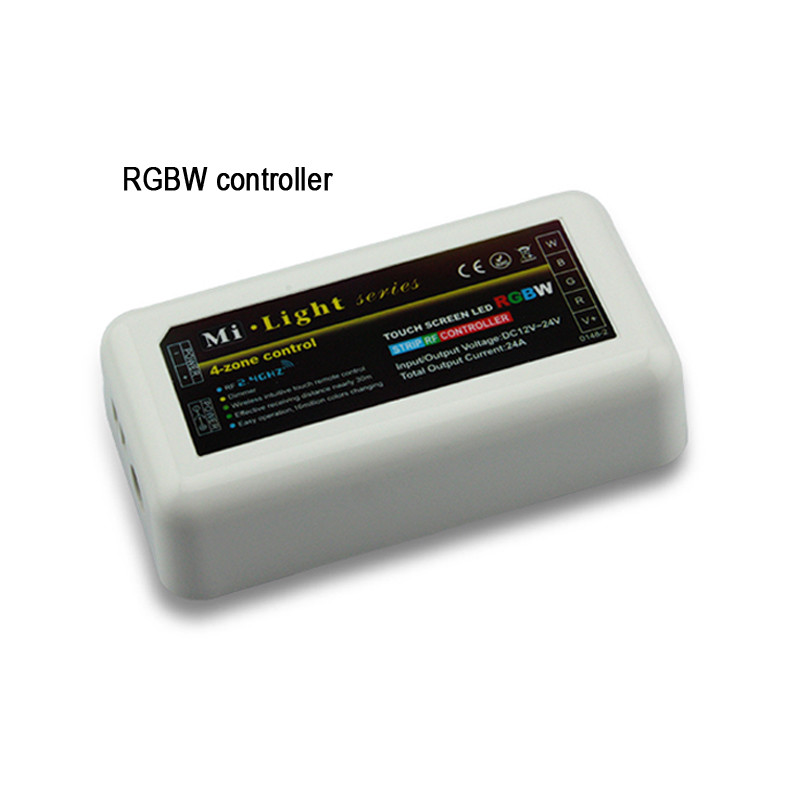 Mi Light 2.4G Wireless RF Remote 4zone WiFi RGBW WW/CW RGB LED Strip ...