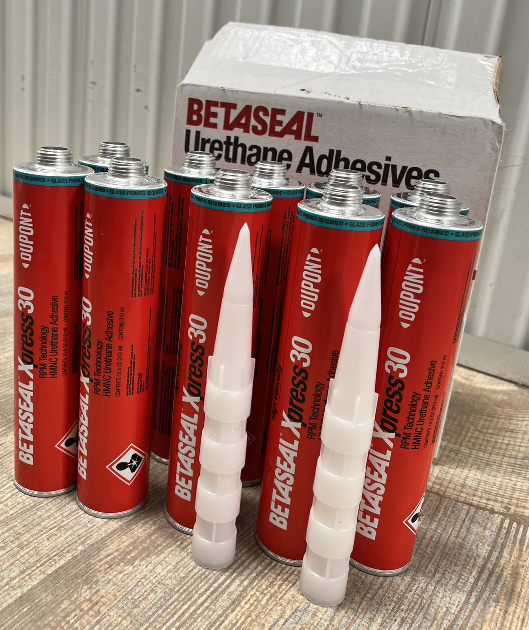 DOW Dupont Xpress 30 Auto Glass Urethane, Adhesive Sealant 10 ...