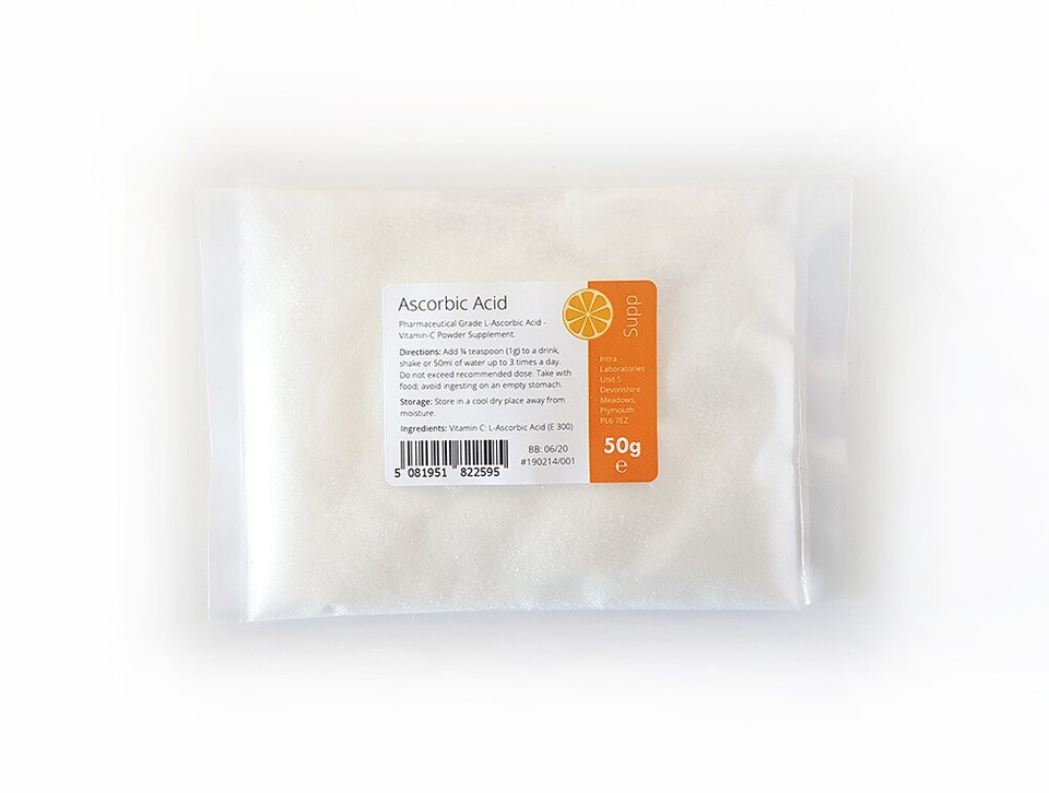 L Ascorbic Acid Vitamin C E300 Non GMO 100% Pure Pharmaceutical Grade Powder. | eBay UK