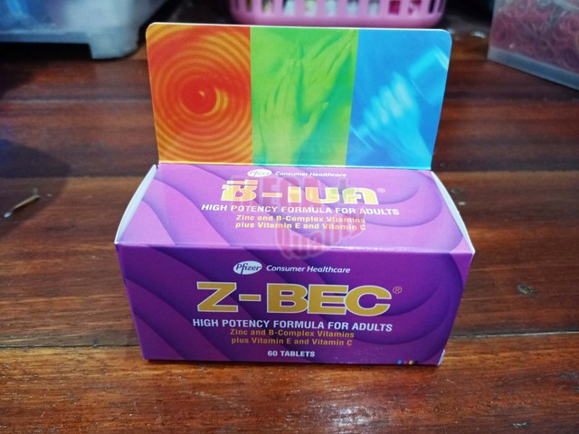2 X Z-bec Multivitamins High Potency Formula for Adults 60 Tablets DHL ...