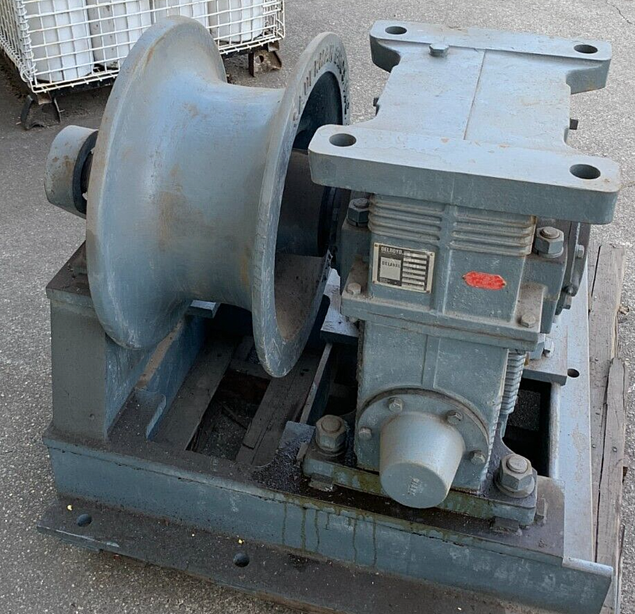 SAUERMAN SINGLE DRUM POSITIONING 5HP. ELECTRIC WINCH Id:791 | eBay