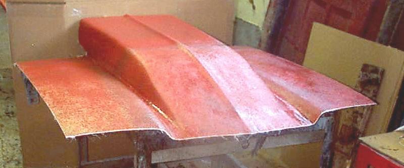 1975-1980 Monza 6" Cowl Fiberglass Hood Pin-on (Starfire,Skyhawk 2 or 4 ...