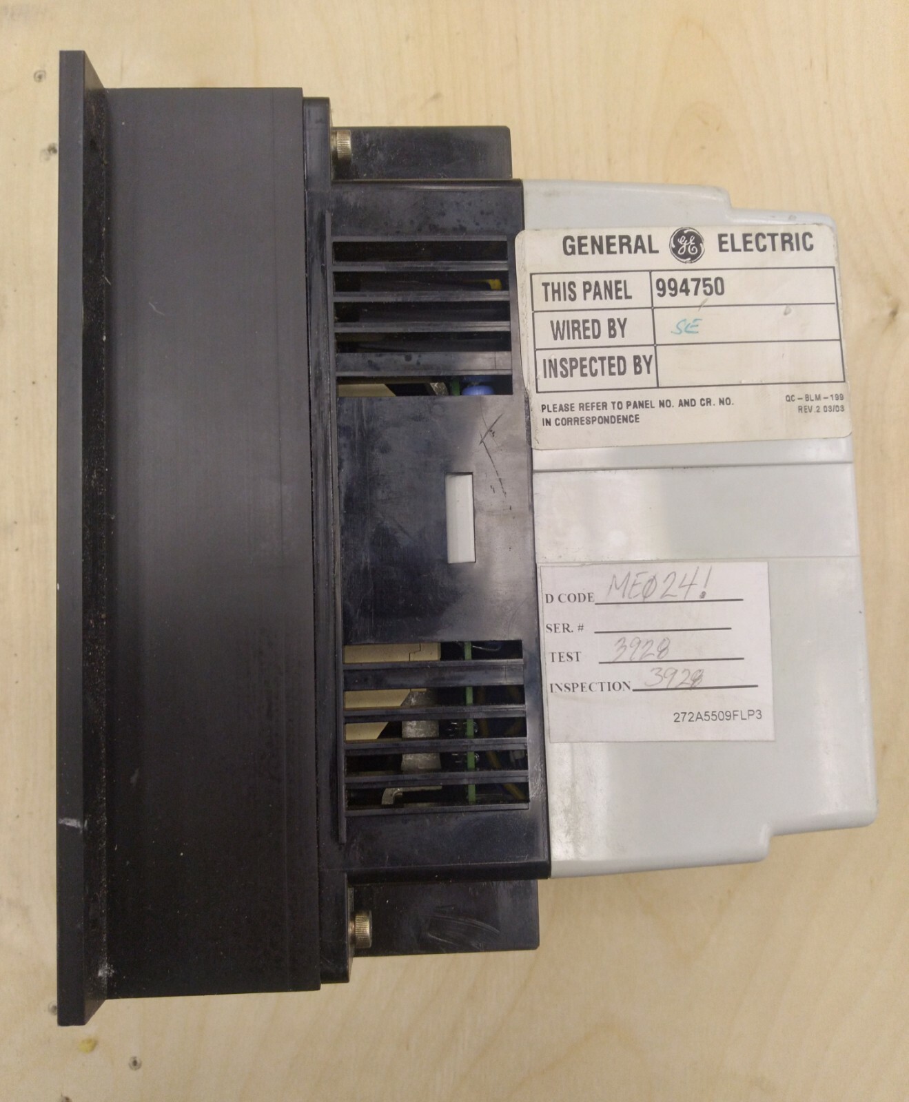 GE QC2GDP ASTAT-Plus Reduced Voltage Starter w/ Overload rated 10HP ...